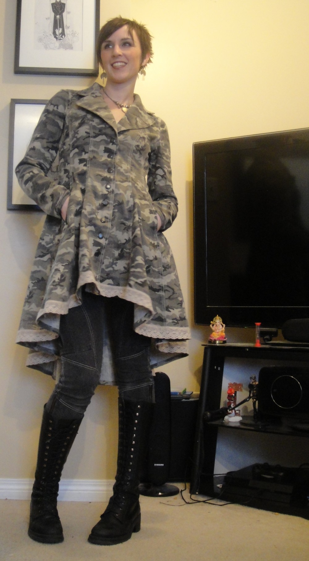 Camo & Lace | Tanit-Isis Sews